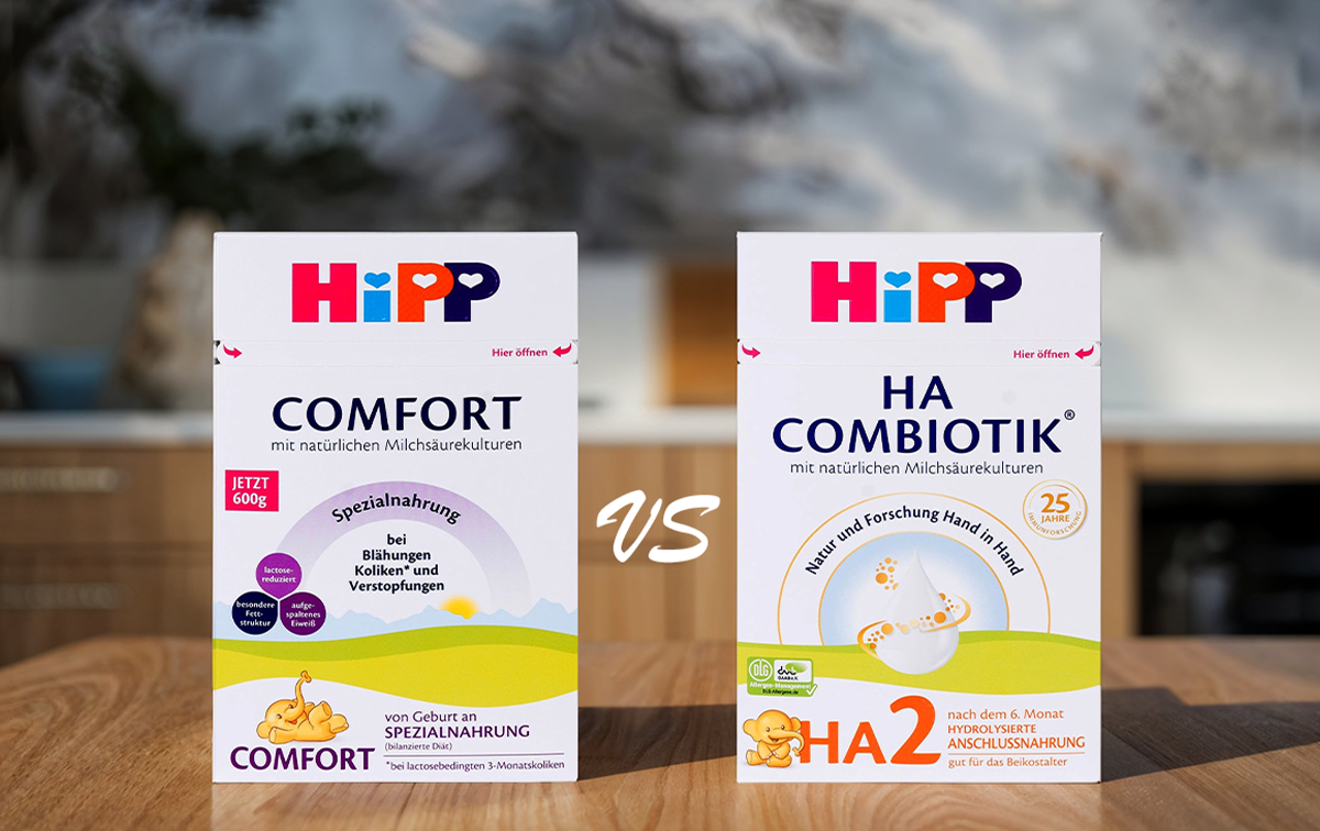 HiPP Comfort vs Hypoallergenic: Which to Choose | OFD – Organic Formula ...